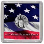 Edgar Marcus & Co Snaptite Coin Displays for American Eagles